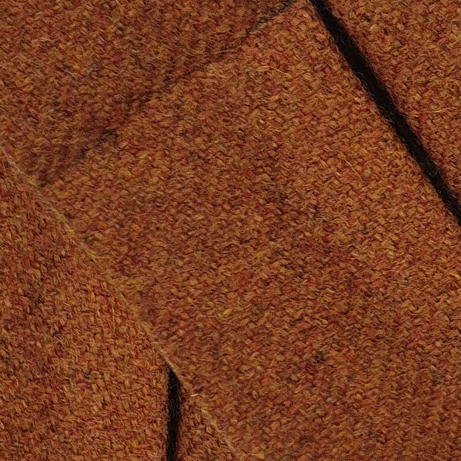 Ginger Tweed Garter Flashes to tone with kilt - Kinloch Anderson