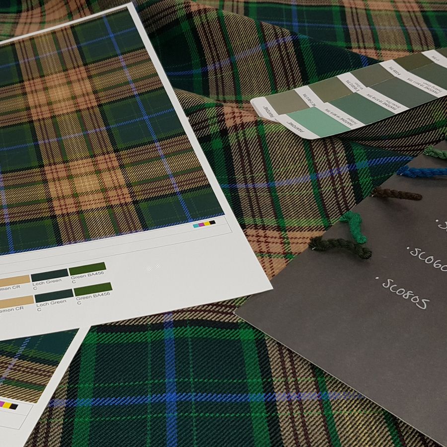 Bespoke Personal Tartan Design Consultation - Kinloch Anderson