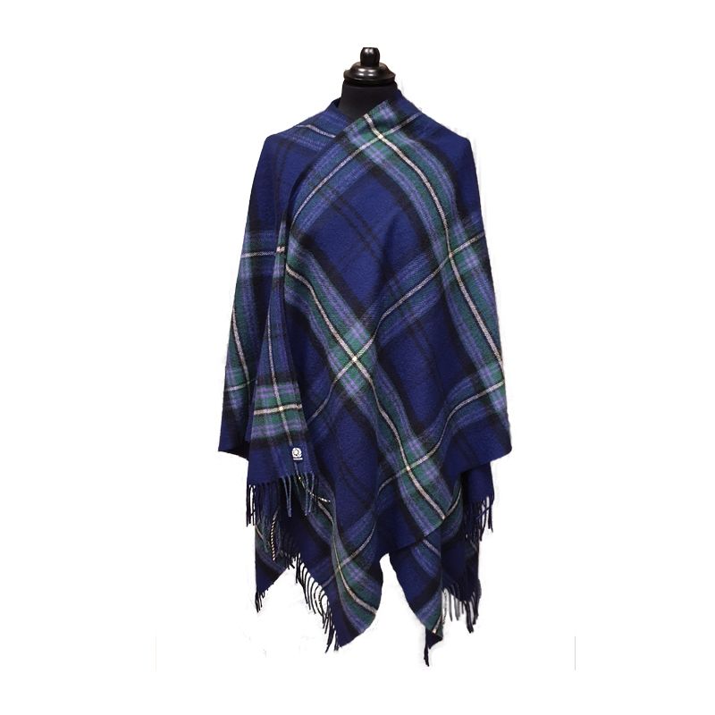 Lambswool Serape - Scottish Rugby Tartan - Kinloch Anderson