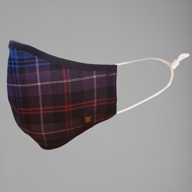 Tartan Face Mask in Wool - Made to Order - Kinloch Anderson